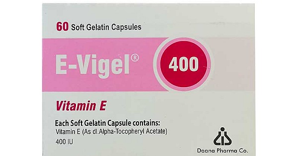 قیمت و خرید سافت ژل ویتامین ای 400 ایویژل e vigel دانا فارما