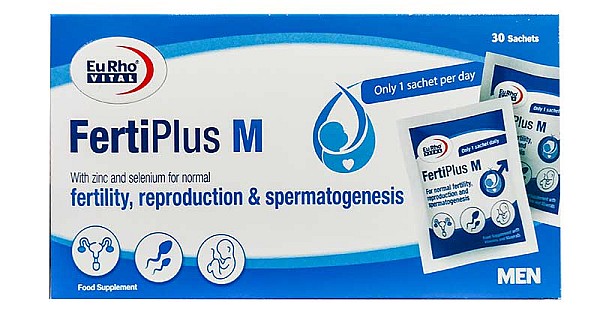 قیمت و خرید ساشه فرتی پلاس ام یوروویتال fertiplus M