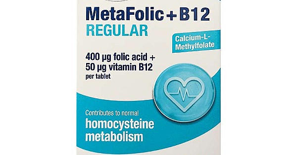 قرص متافولیک + ب12 رگولار یوروویتال Metafolic + B12 Regular