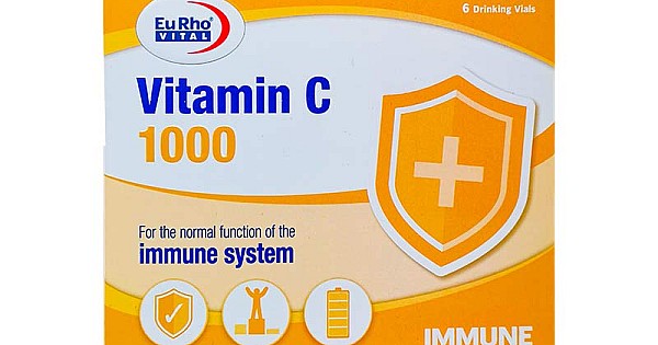 قیمت و خرید ویال ویتامین سی 1000 یوروویتال داروخانه آنلاین