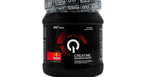 کراتین مونوهیدرات کیو ان تی 250 گرمی با طعم ردبول
