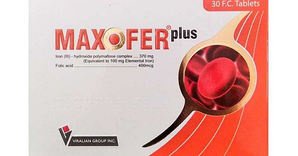 قیمت و خرید قرص آهن مکسوفر پلاس ویرالیان maxofer plus