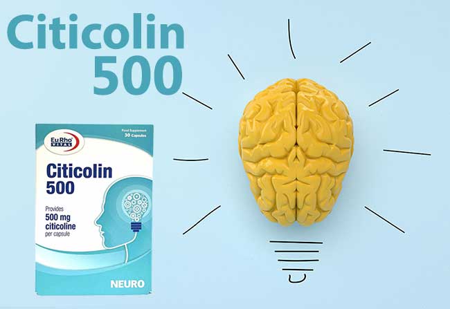 قیمت و خرید قرص سیتی کولین 500 یوروویتال citicolin 500