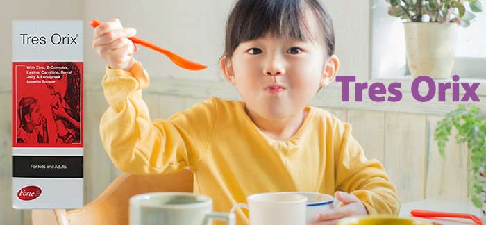 قیمت و خرید شربت اشتها اور تریس اوریکس فورت ای tres orix