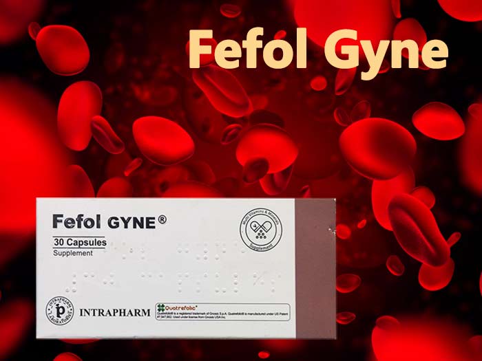 قیمت و خرید مکمل آهن ففول گاین اینترافارم fefol gyne